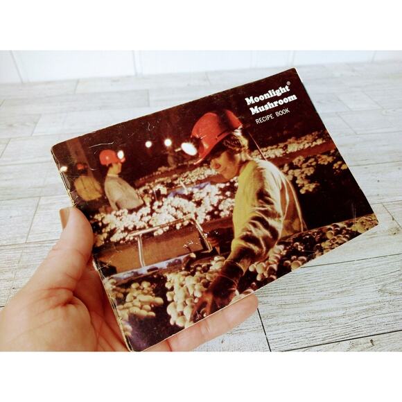 Vintage | Kitchen | Moonlight Mushroom Recipe Book Cookbook Booklet ...